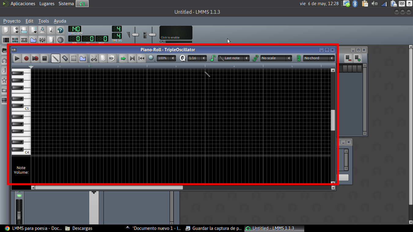 Lengua 1: Tutorial LMMS